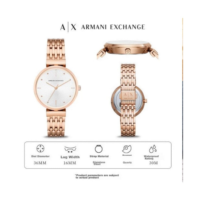 Reloj Armani Exchange AX5901 Dorado Diama